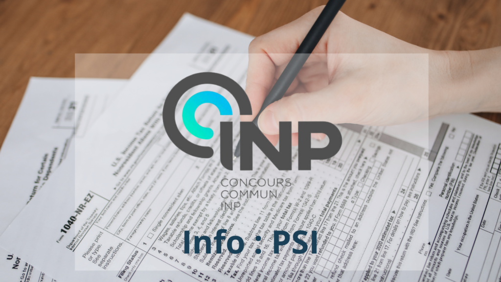 CCINP : Informatique - Sujet 2023 PSI - Génération Prépa