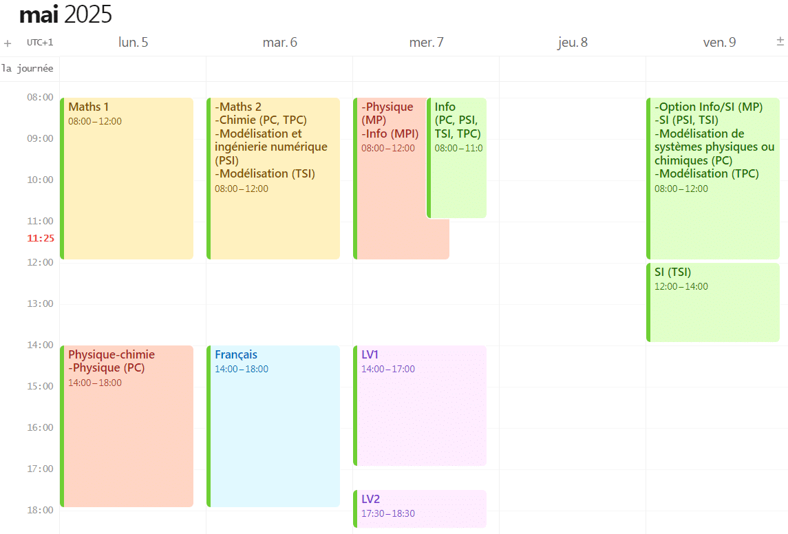 Concours CCINP 2025 : ce qu'il faut retenir des notices - Génération Prepa