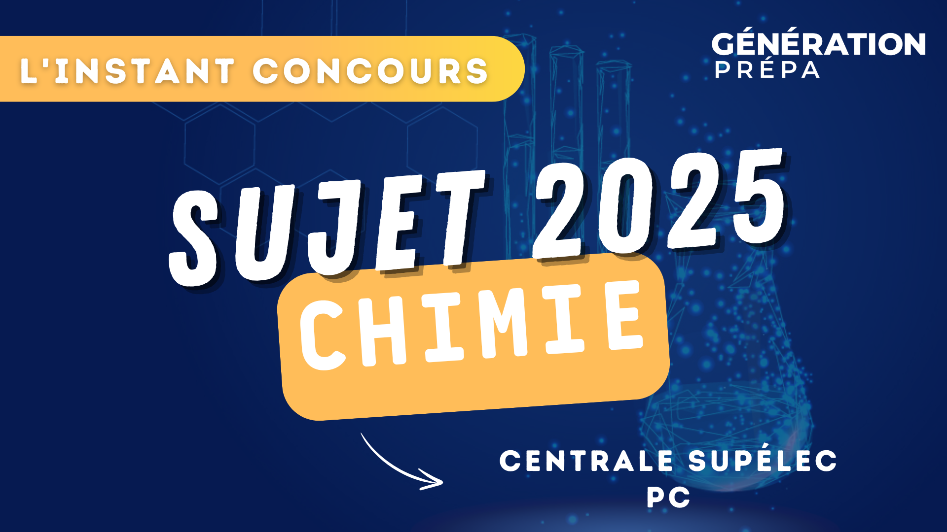 Sujet de Physique (PC) : concours CCINP 2026 - Génération Prépa