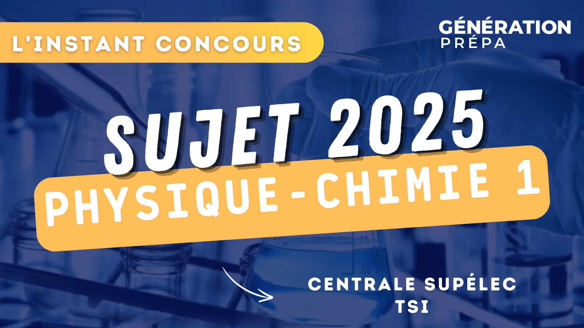 Concours X-ENS : Physique et SI - Sujet 2025 MP - Génération Prépa