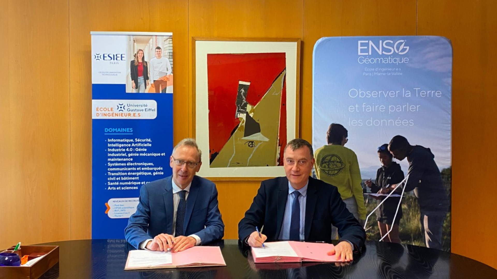 ESIEE Paris et l’ENSG-Géomatique : lancement d’un double diplôme d ...