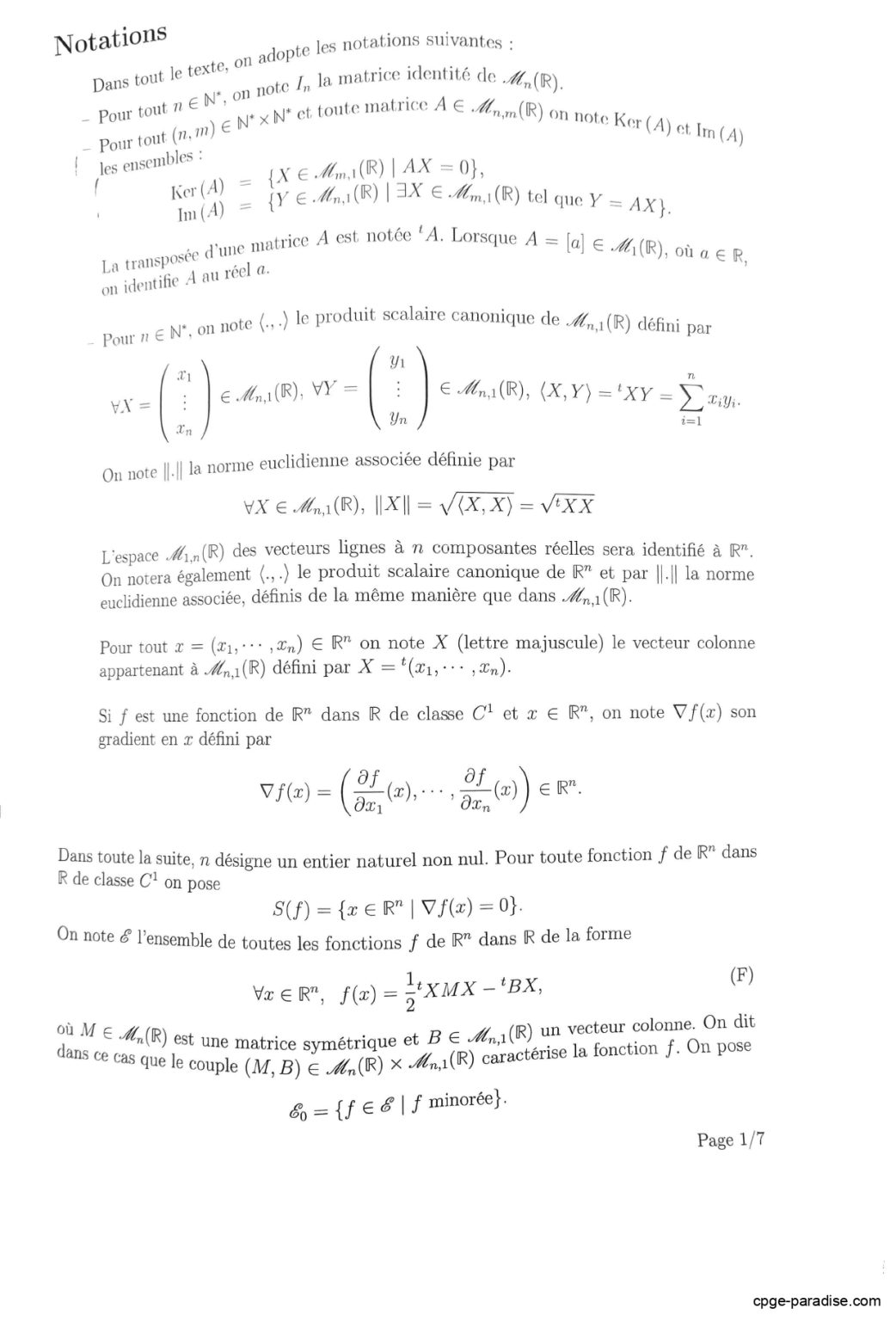Concours X-ENS 2026 : le sujet de maths PSI ! - Génération Prépa