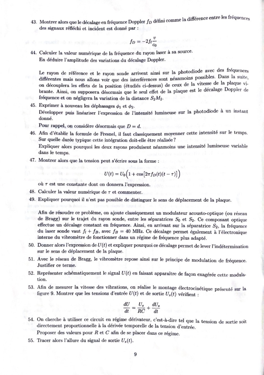 Le sujet de Physique MP du concours X-ENS 2026 ! - Génération Prépa