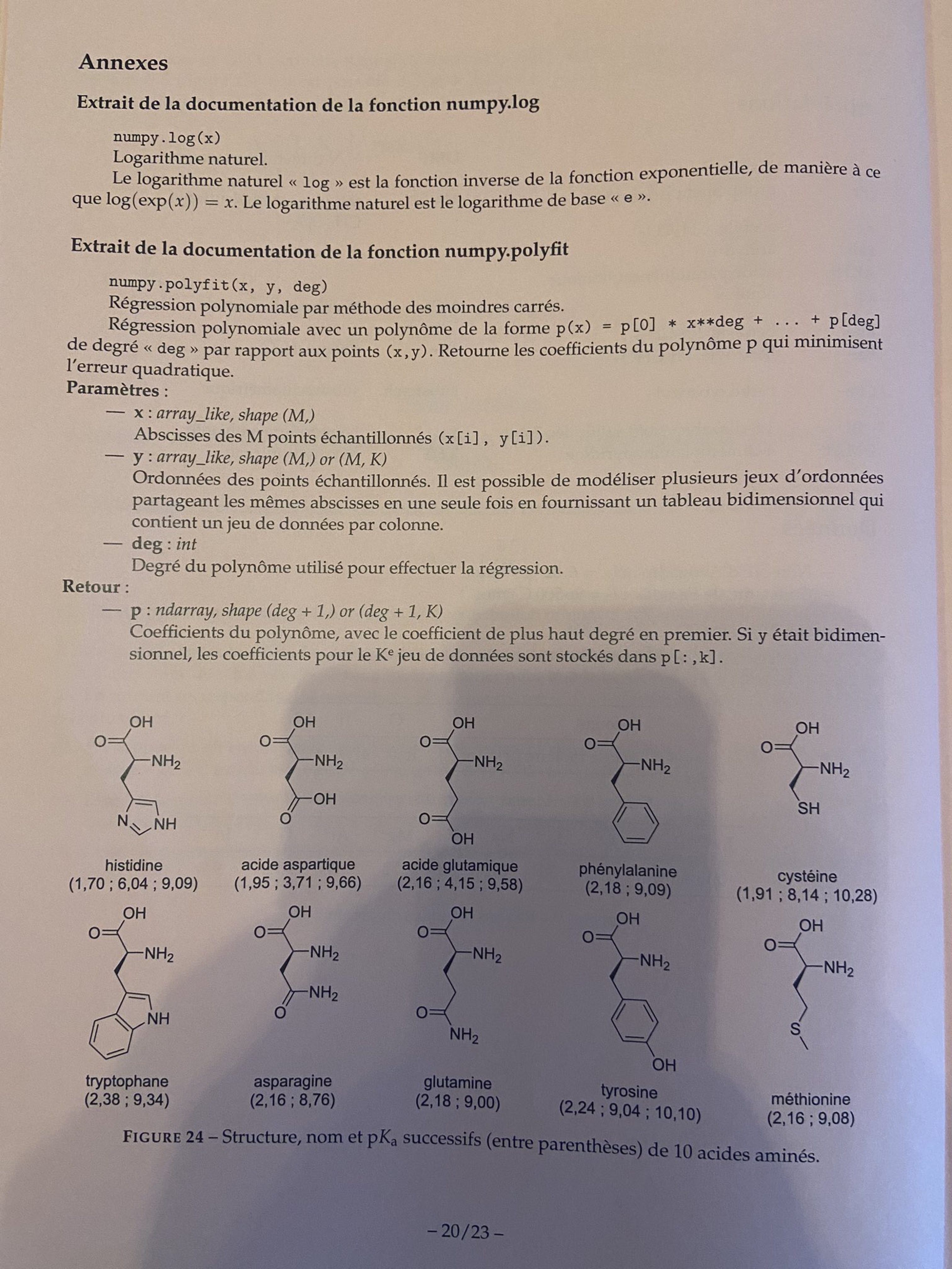 Concours X-ENS-ESPCI : Chimie A - Sujet 2023 PC - Génération Prépa